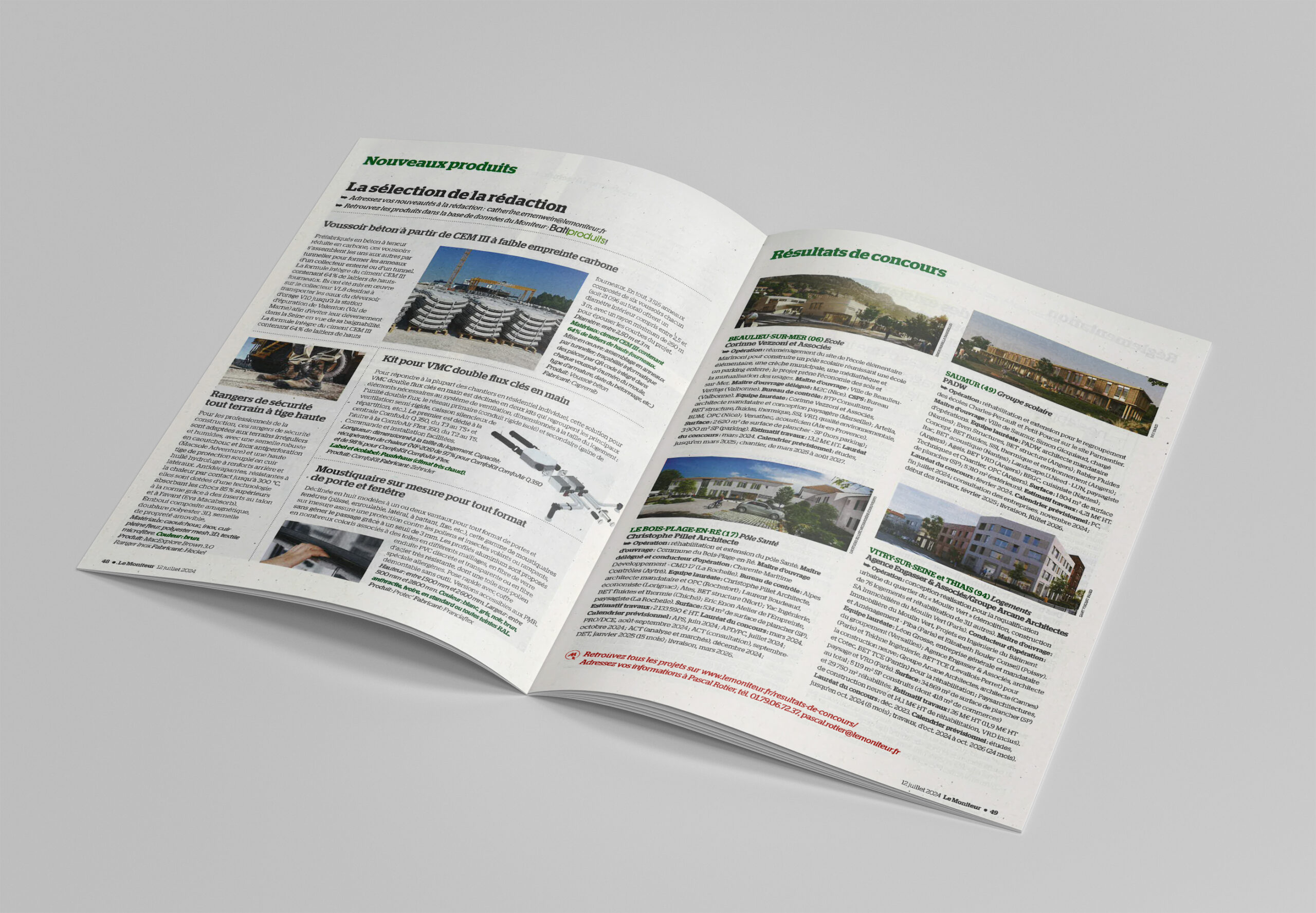 Publication • Presse • - agence Engasser + associés